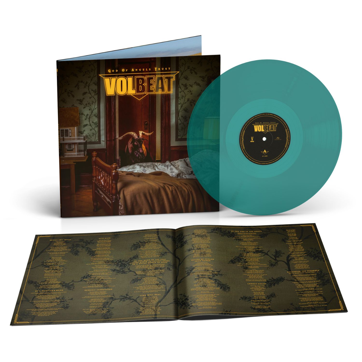 God Of Angels Trust LP (Band Exclusive) | Volbeat Merch Official Store