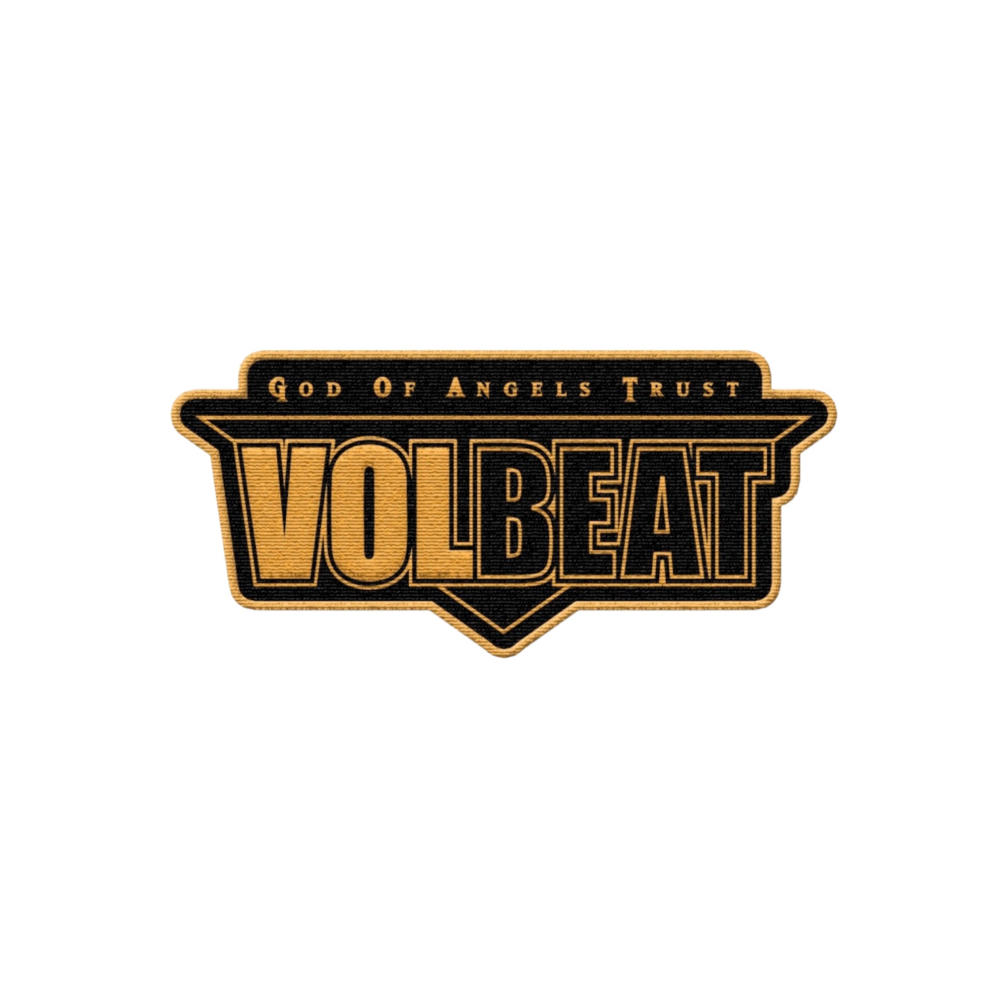 God Of Angels Trust Logo Patch | Volbeat Merch Official Store